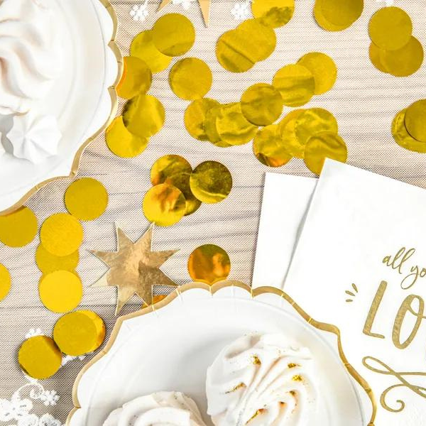 GOLD CONFETTI BAG 15G – Hello Ballon