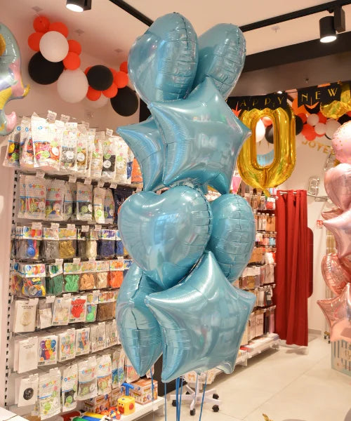 BOUQUET FESTIF DE 8 BALLONS AVEC HELIUM – Hello Ballon